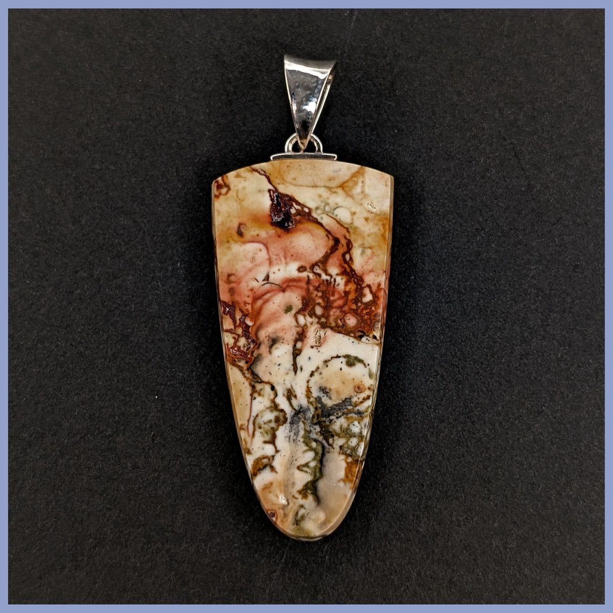 RBP115tg Rocky Butte Jasper Pendant| The Gem Shop, Inc.