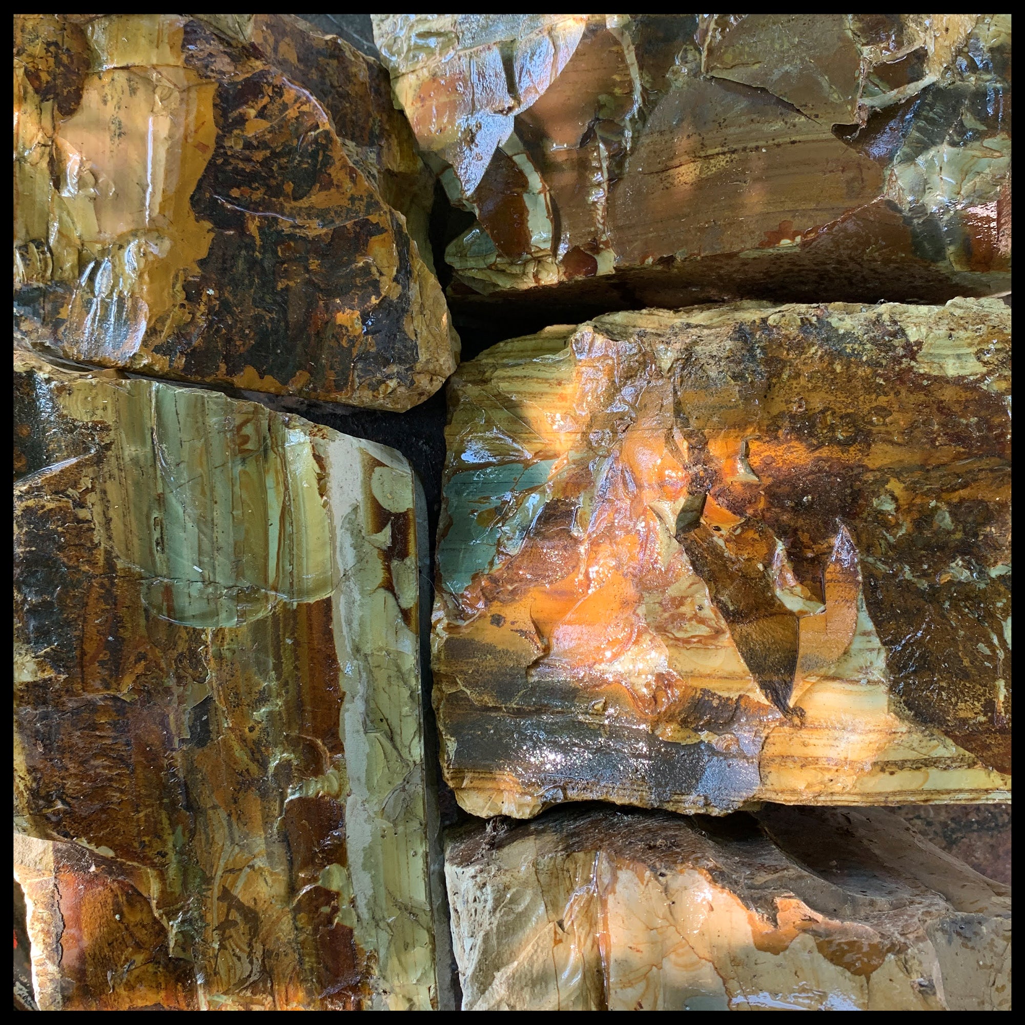 Cripple Creek Picture Jasper, Rough Rock, per lb| The Gem Shop, Inc.