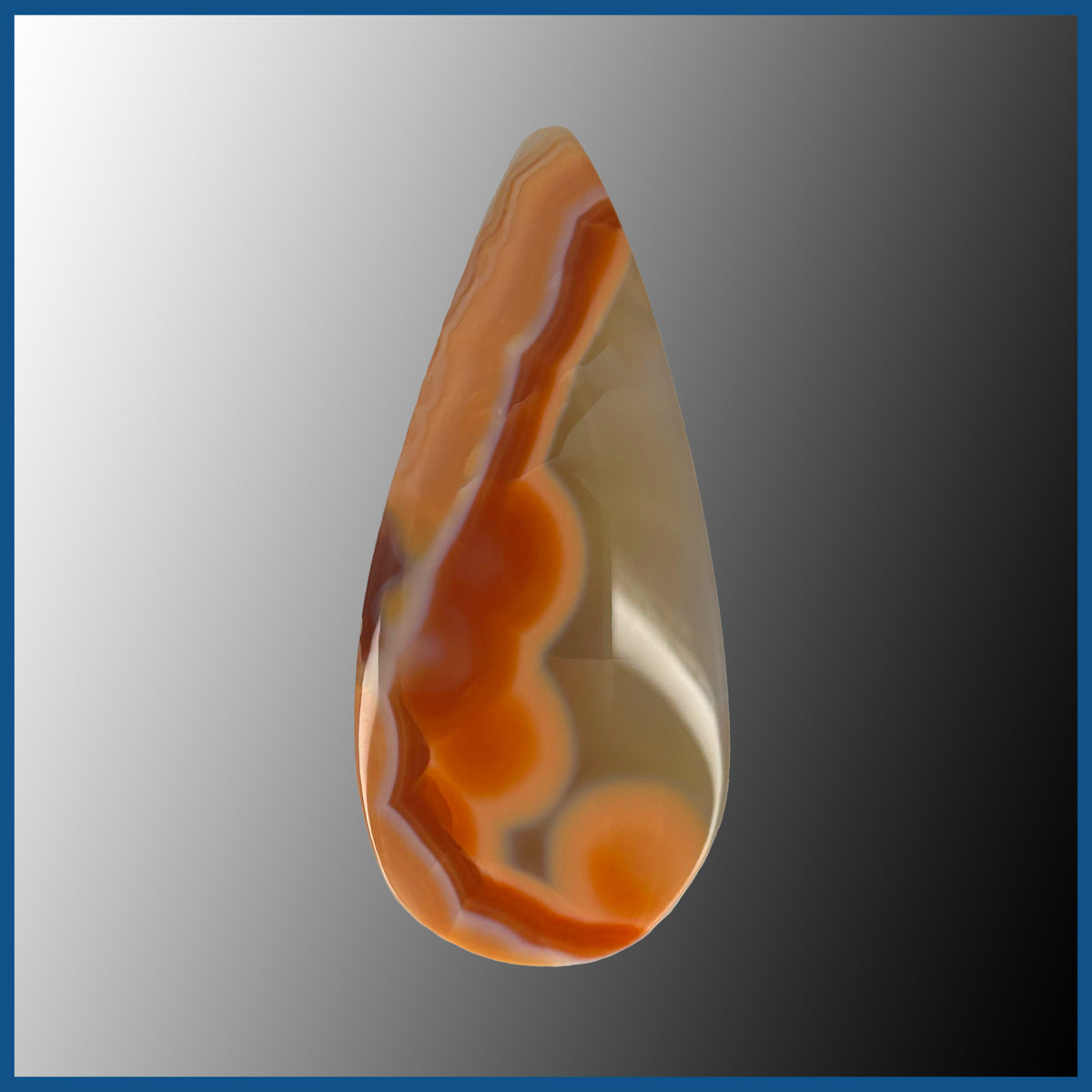 MAW209c Malawi Agate Cabochon| The Gem Shop, Inc.