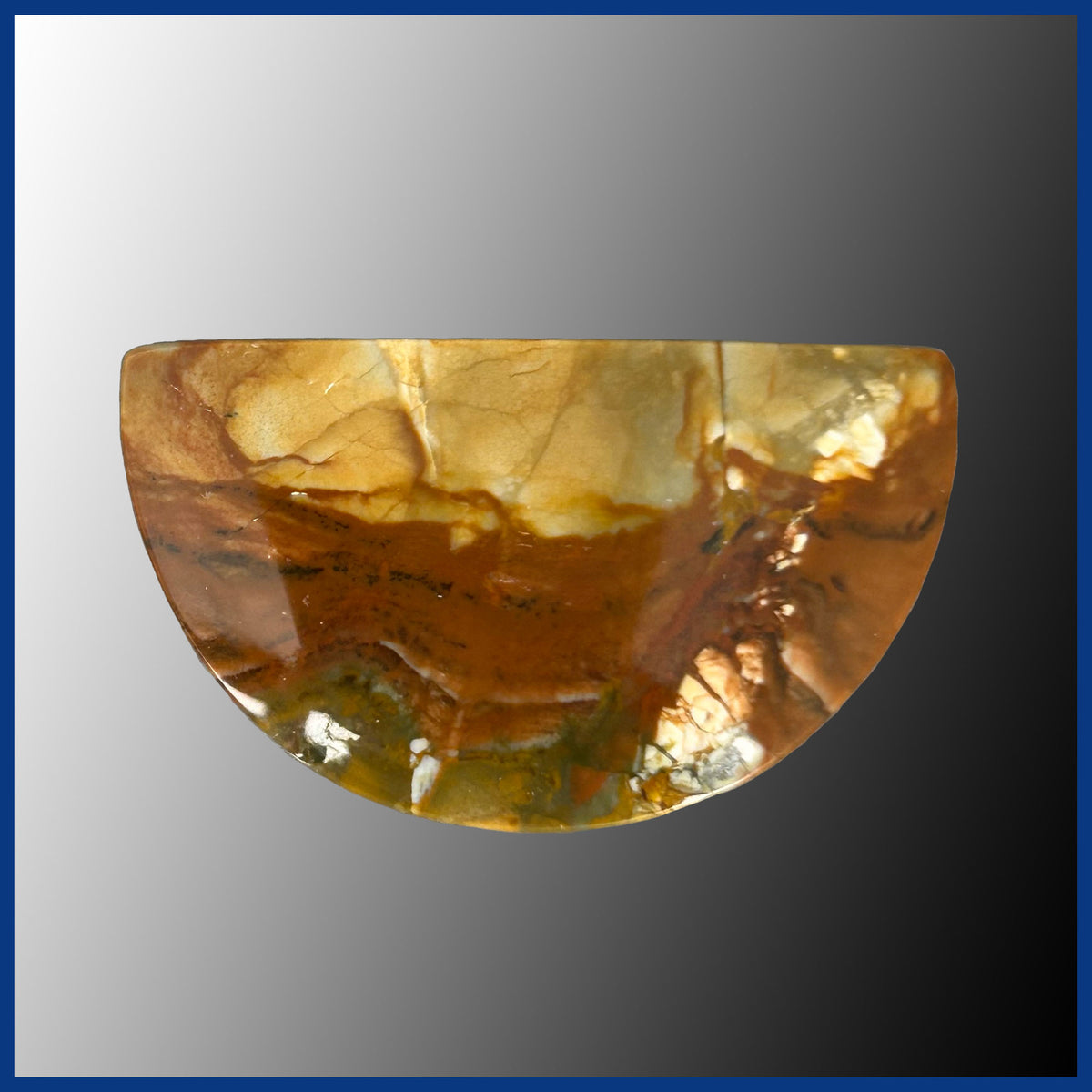 RBP521c Rocky Butte Picture Jasper Cabochon| The Gem Shop, Inc.