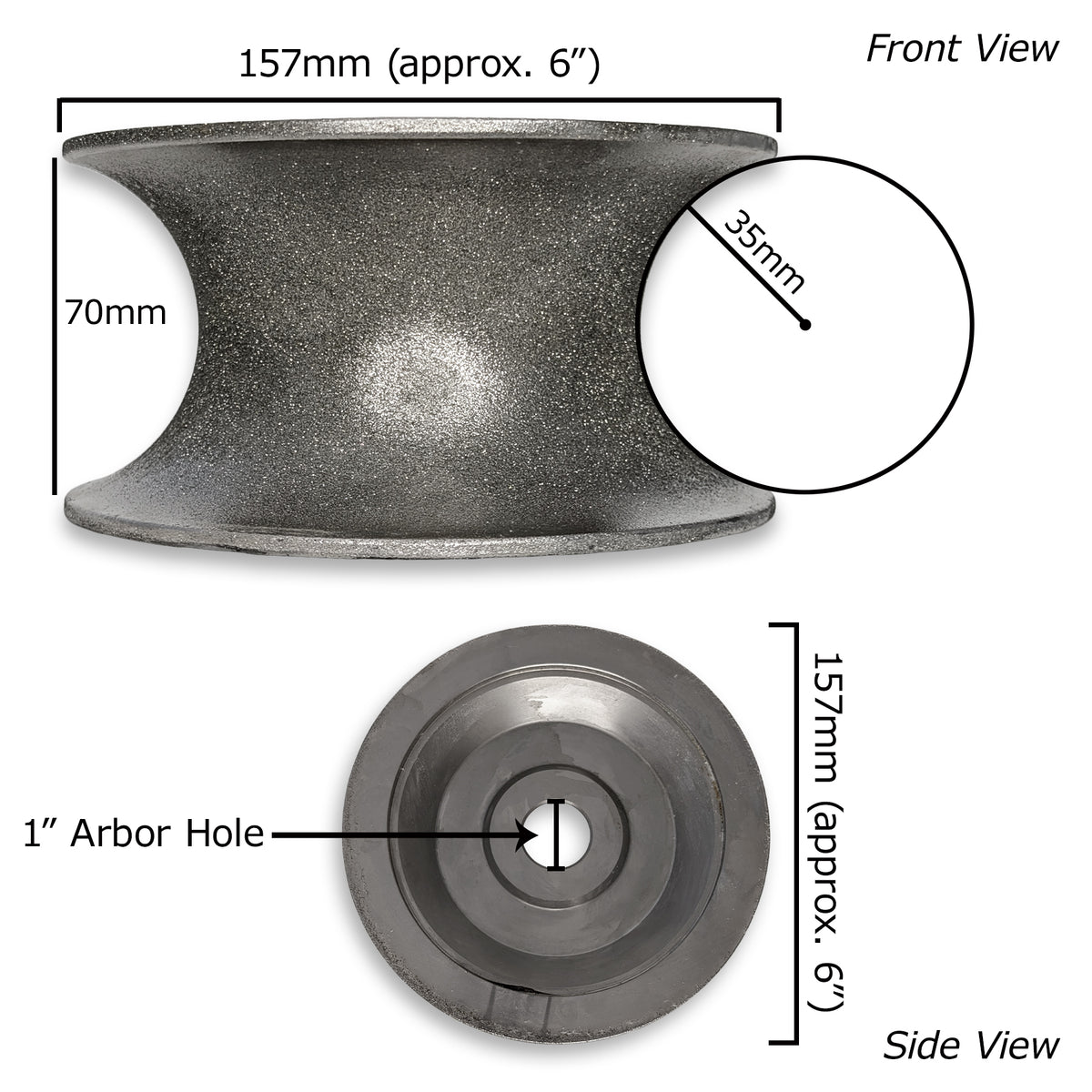 Radius Wheel| The Gem Shop, Inc.