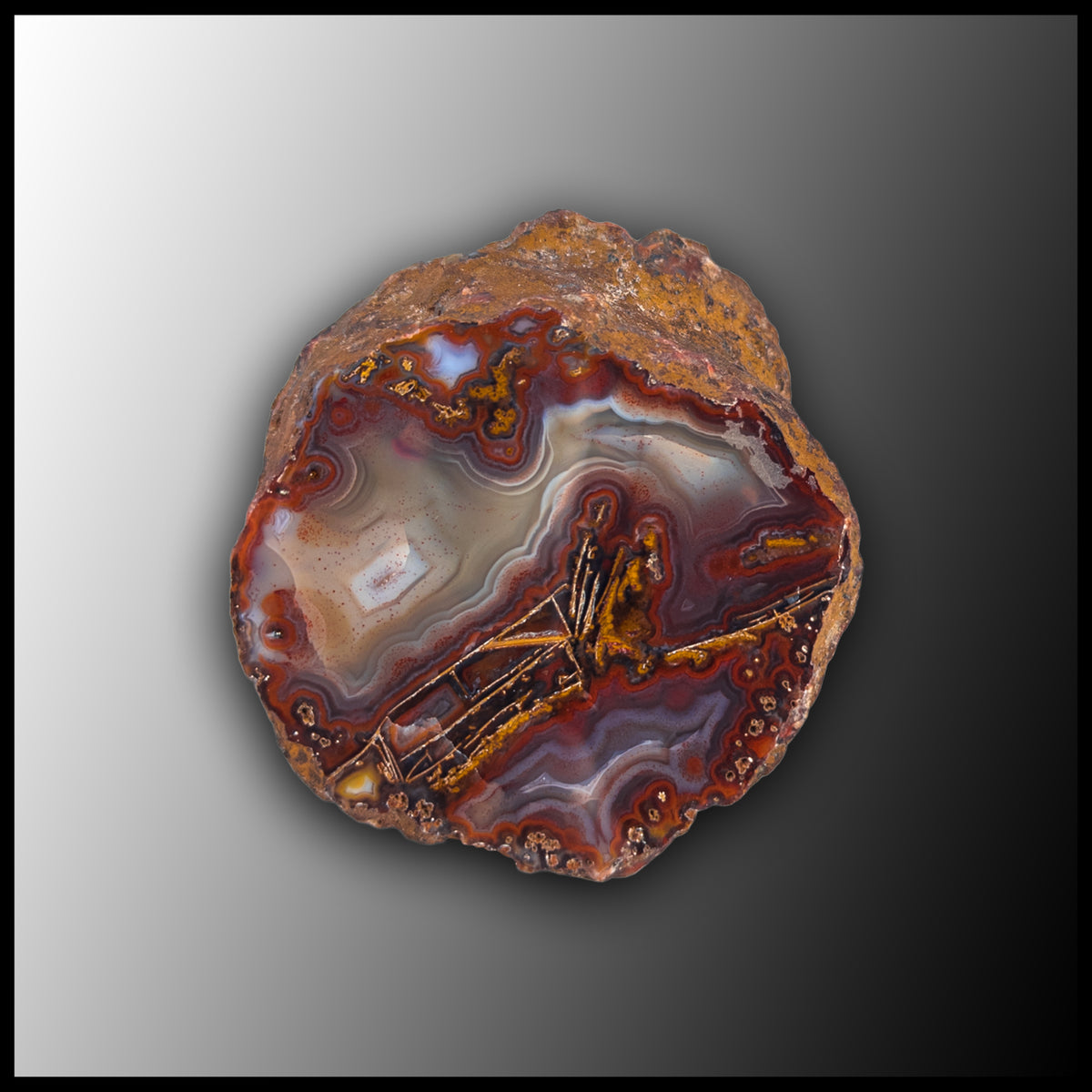 MRC342JR Moroccan Agate Specimen| The Gem Shop, Inc.