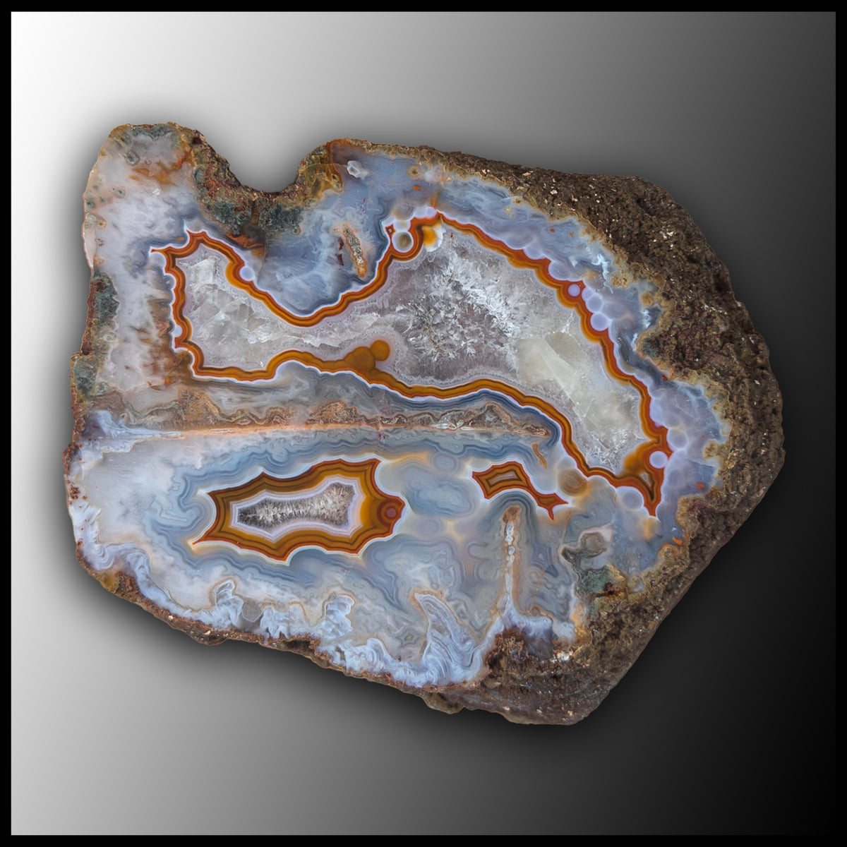 MRC368JR Moroccan Agate Specimen| The Gem Shop, Inc.