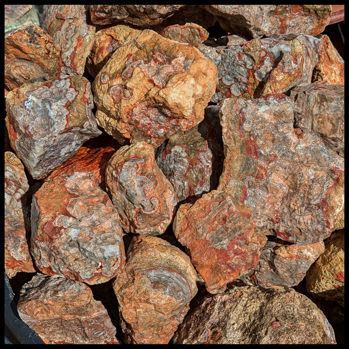 Mushroom Rhyolite, Rough Rock, per lb| The Gem Shop, Inc.