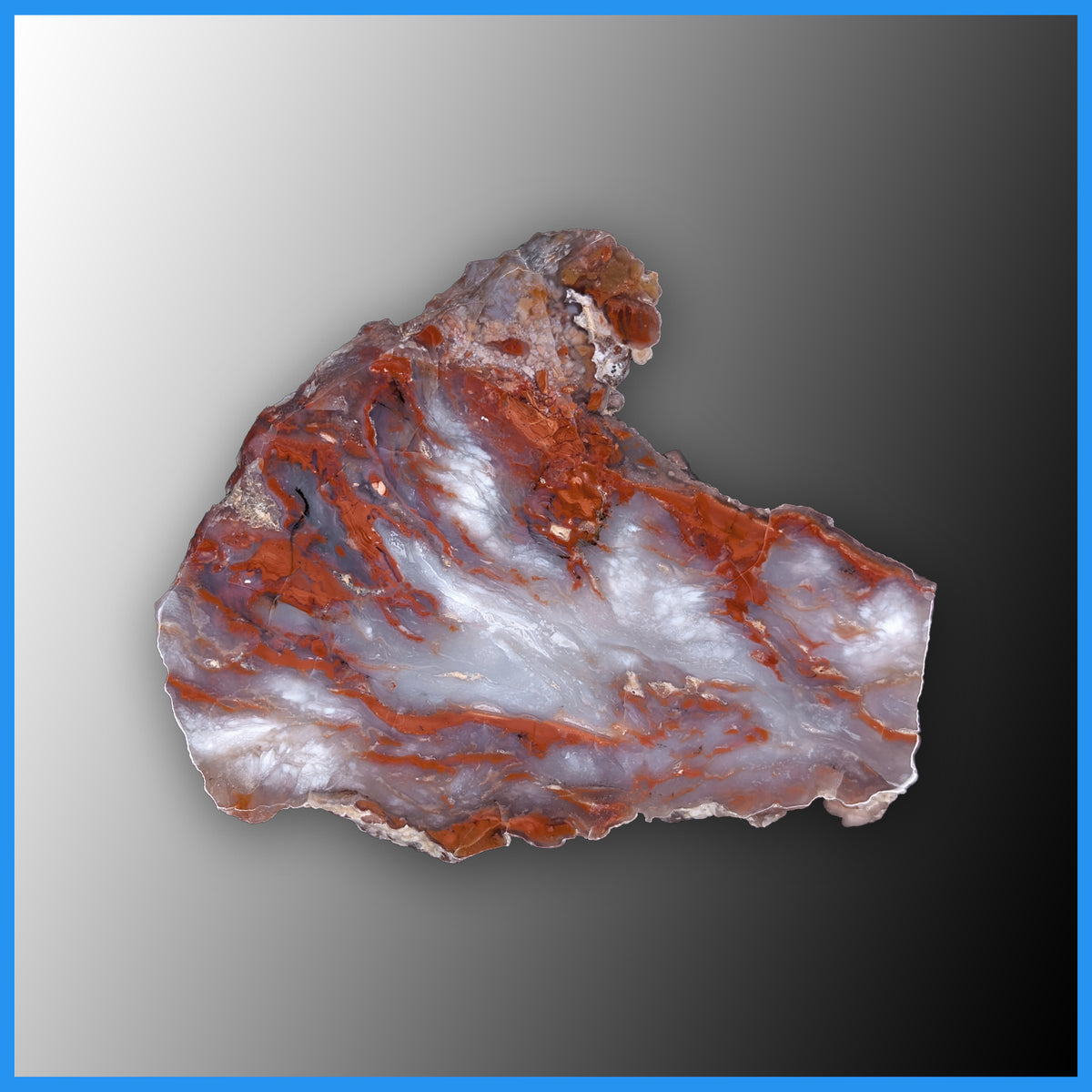 Red Velvet Agate Slabs - 1 lb lot| The Gem Shop, Inc.
