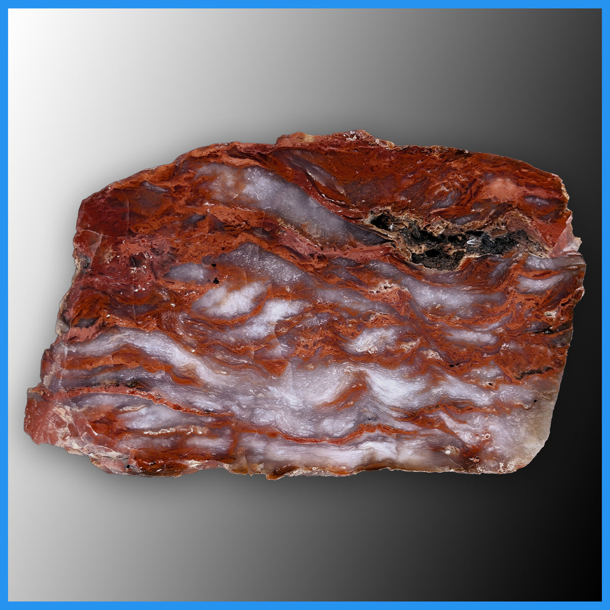 REV116 Red Velvet Agate Specimen| The Gem Shop, Inc.