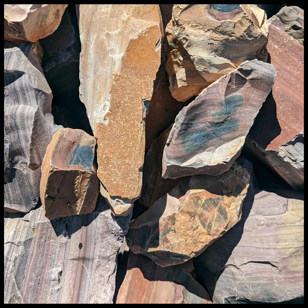 Scenic Jasper, Rough Rock, per lb| The Gem Shop, Inc.