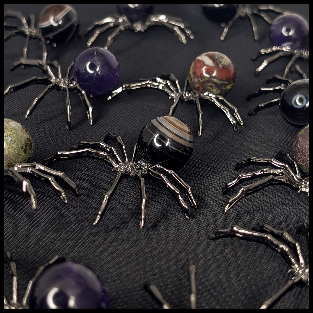 Gemstone Spiders| The Gem Shop, Inc.