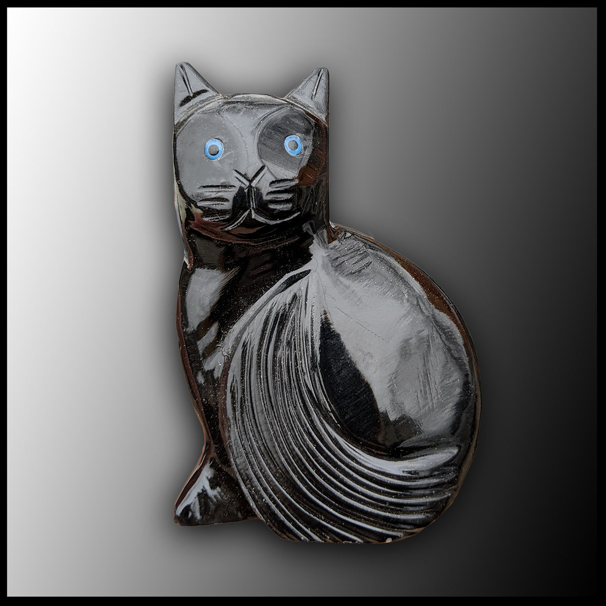 Onyx Cat, Large| The Gem Shop, Inc.