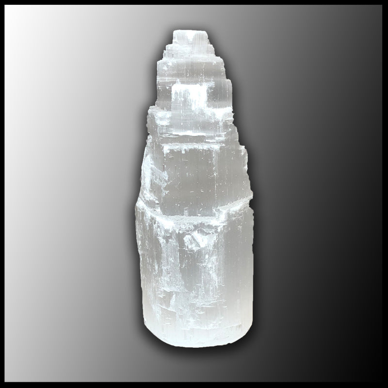 Selenite Mini Empire - 2.5"| The Gem Shop, Inc.