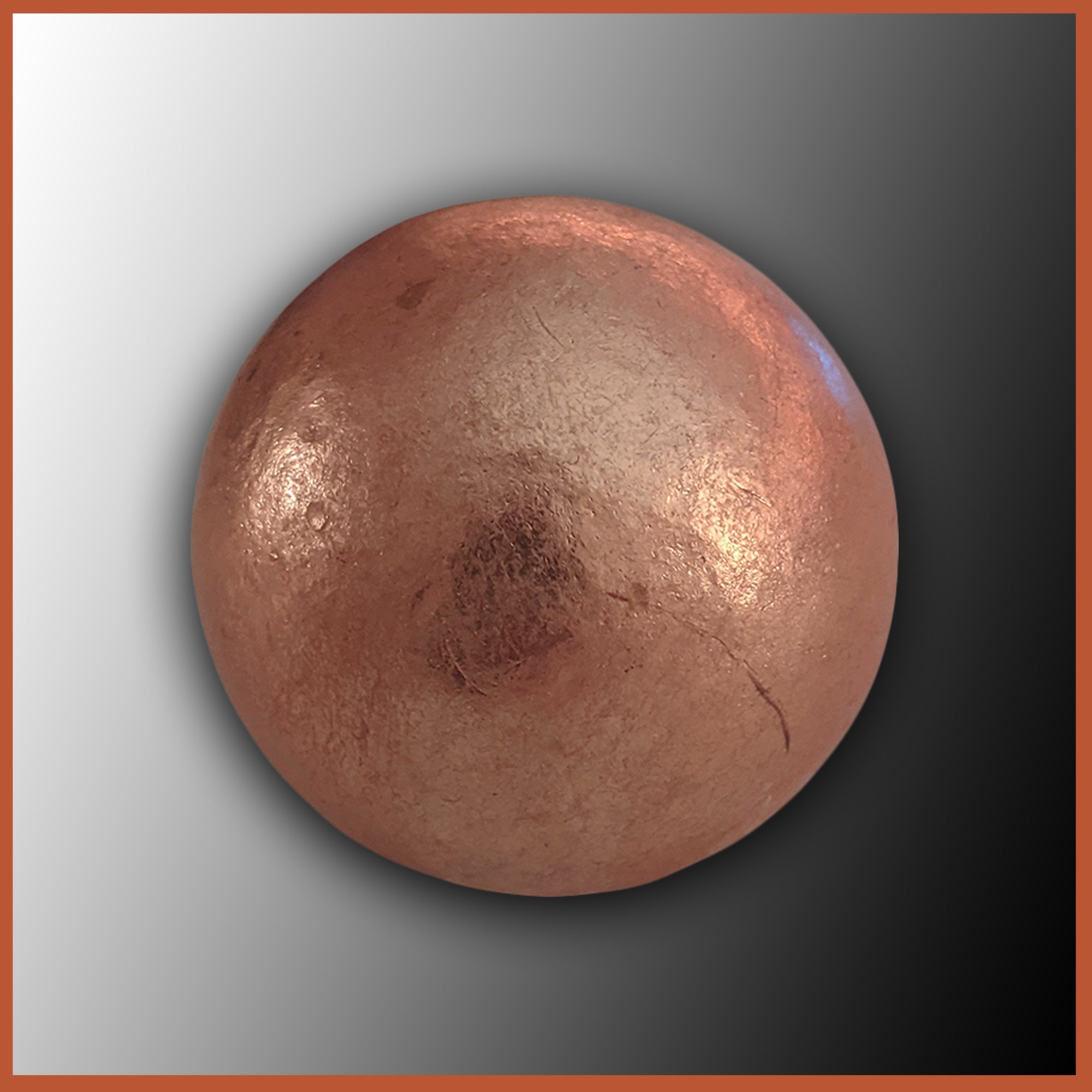 Copper Sphere 1 1/8"- small| The Gem Shop, Inc.