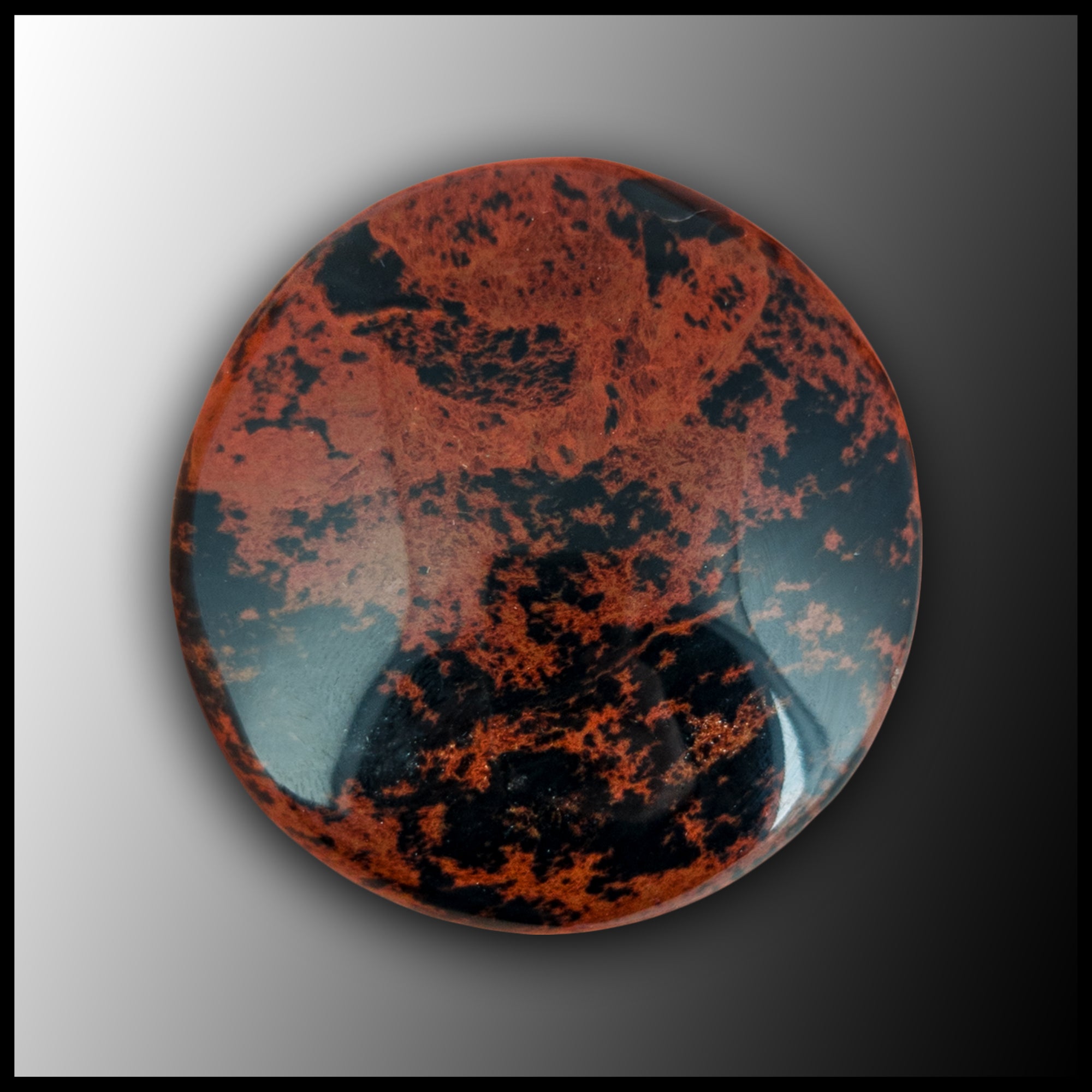 Mahogany Obsidian Round| The Gem Shop, Inc.