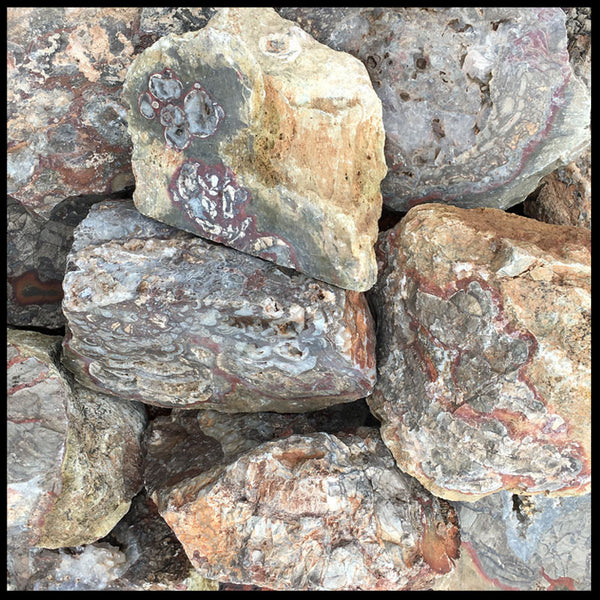 Mushroom Rhyolite, Rough Rock, per lb| The Gem Shop, Inc.