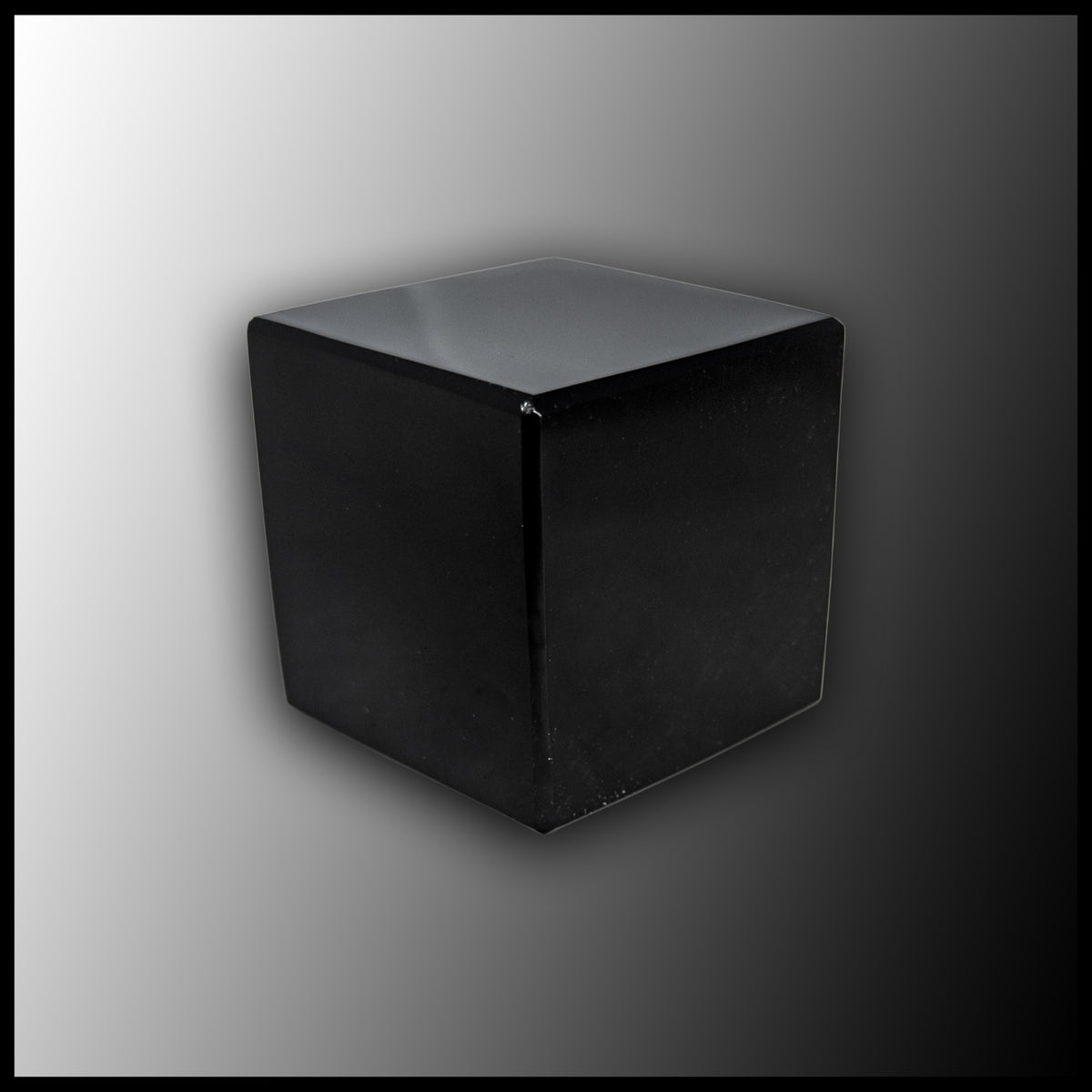 Obsidian Cube| The Gem Shop, Inc.