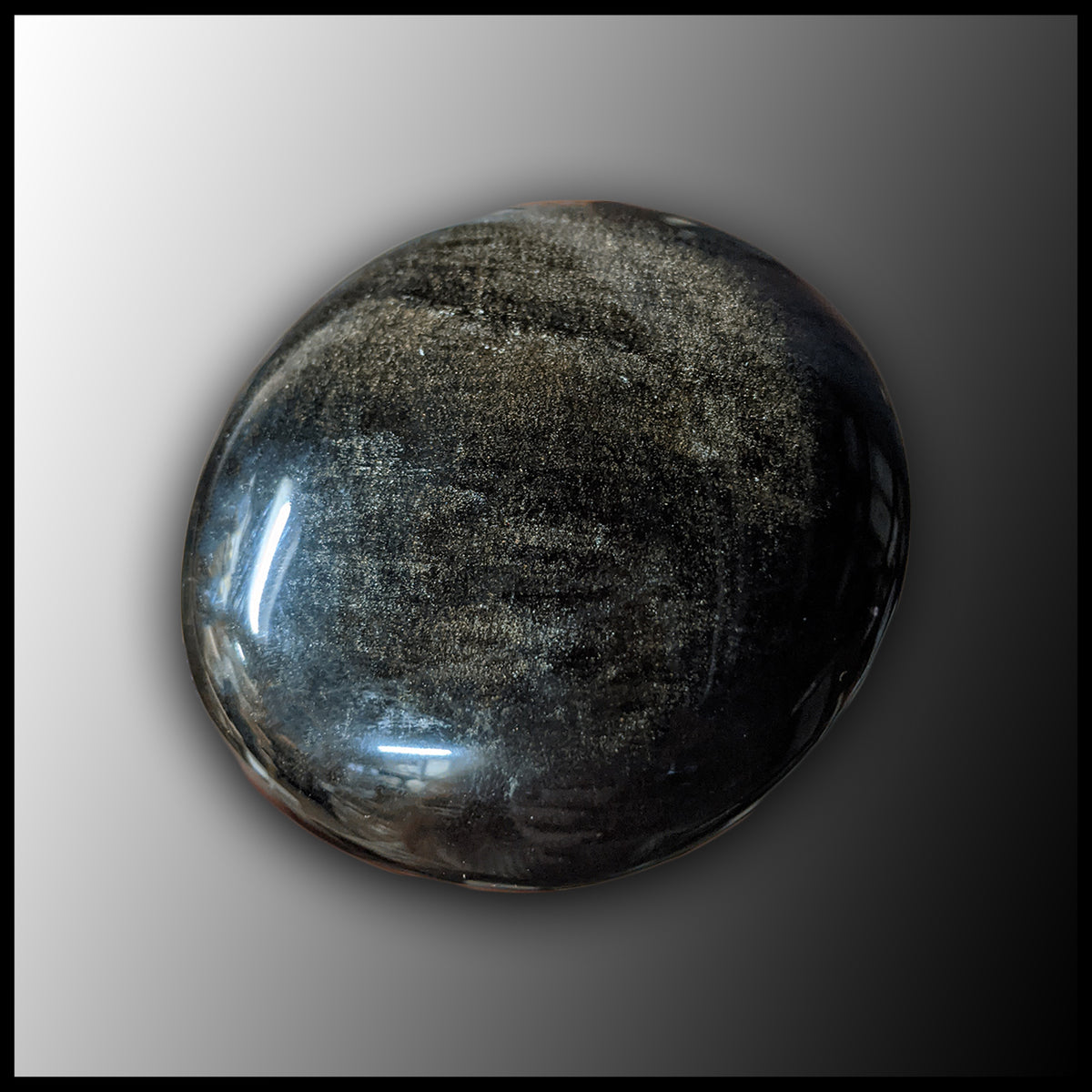Sheen Obsidian Rounds| The Gem Shop, Inc.