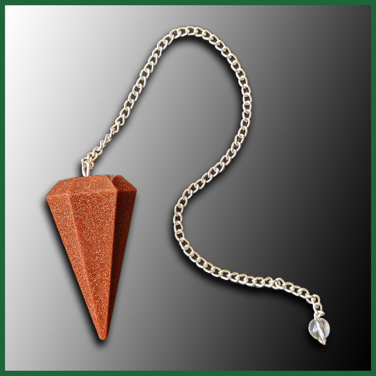 Goldstone Pendulum| The Gem Shop, Inc.
