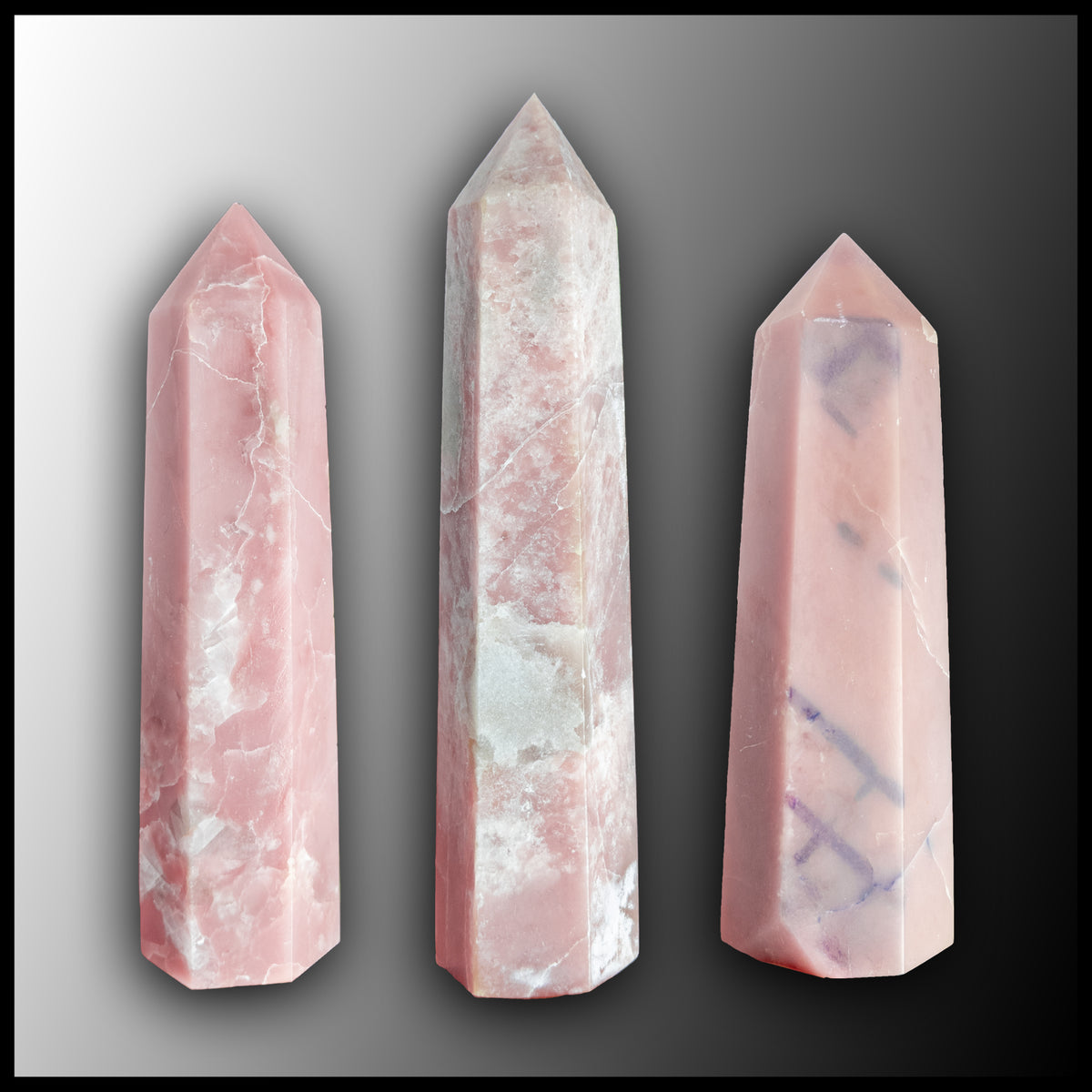 Pink Opal Tower| The Gem Shop, Inc.