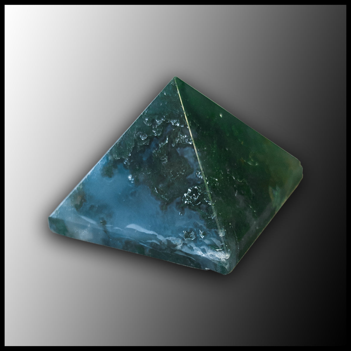 Fancy Jasper Pyramid| The Gem Shop, Inc.