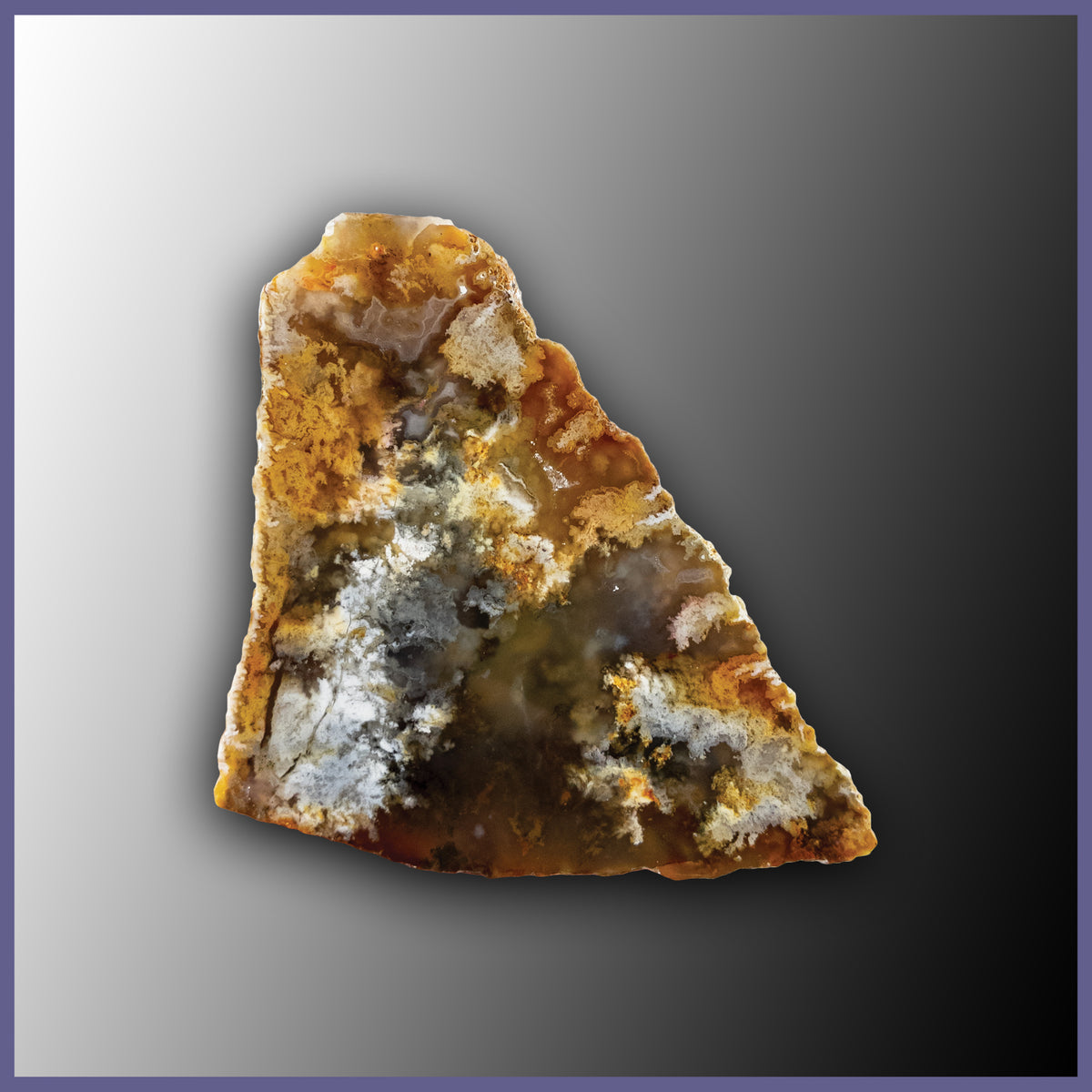 RRP180 Regency Rose Plume Agate Specimen| The Gem Shop, Inc.