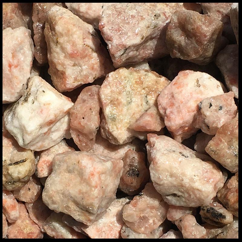 Sunstone, Tumbling Rough, per lb| The Gem Shop, Inc.