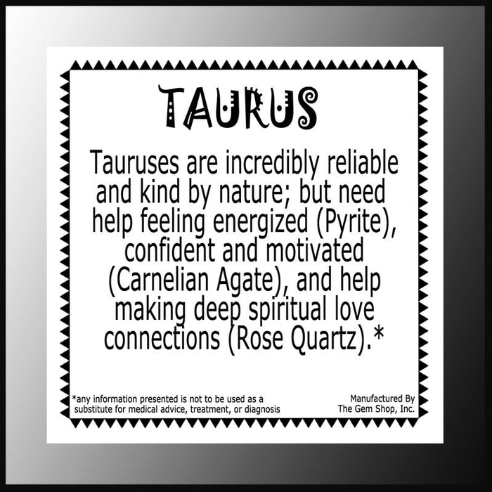 Zodiac Stones - Taurus| The Gem Shop, Inc.